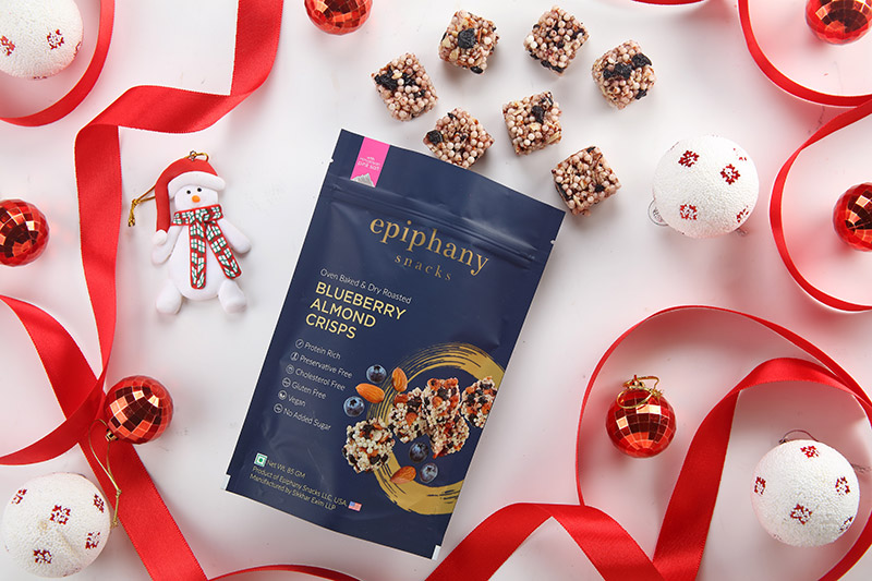 Blueberry Almond Crisps – Epiphany Snacks